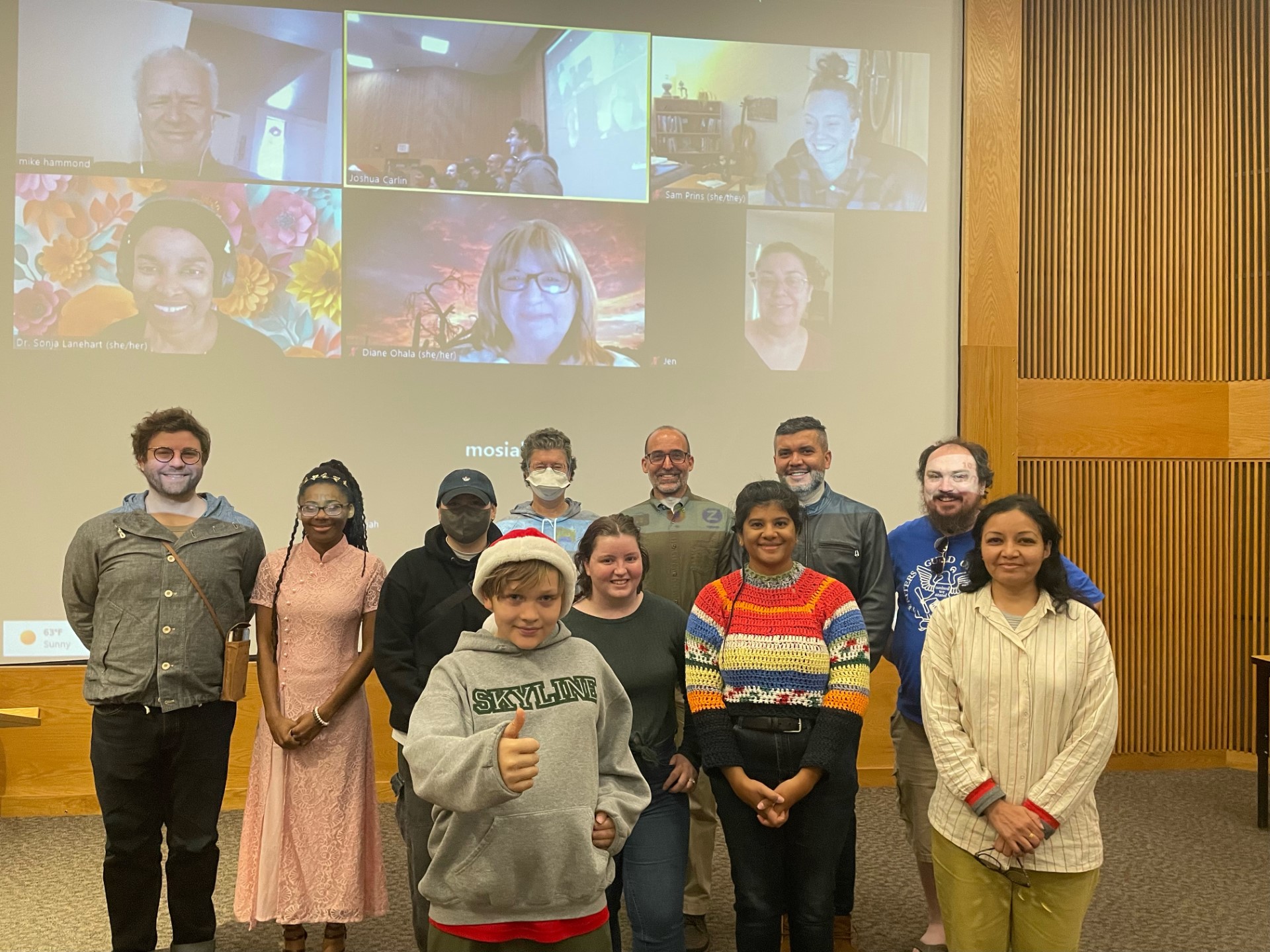 Linguistics Department Fall Graduation Photo! | Linguistics